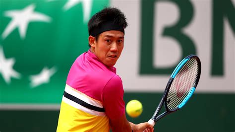 テニス・全仏op：錦織は逆転で世界82位ツォンガを下し、3回戦進出