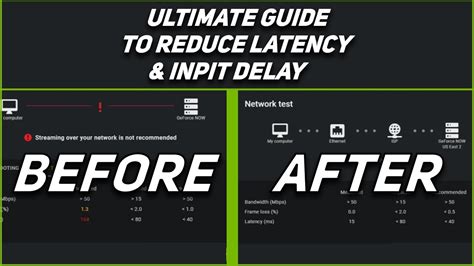 ultimate guide to reduce latency and input delay geforce now youtube