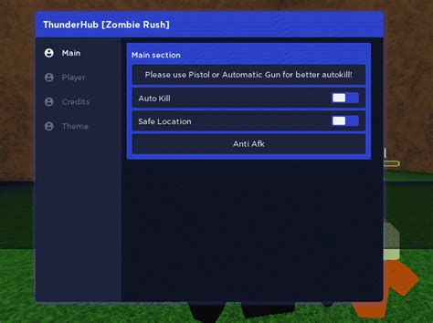 zombie rush scripts rbxscript