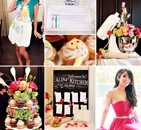 Creative Kitchen Themed Bridal Shower Hostess With The Mostess