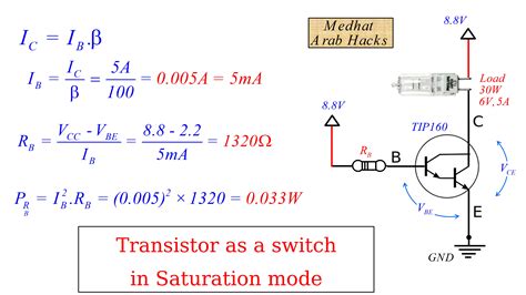 is the transistor calculation is right all about circuits