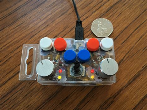 i built a very small dj controller arduino electronics projects
