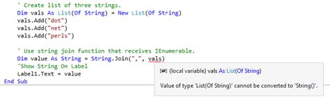 solved value of type list of string cannot be converted to string hot