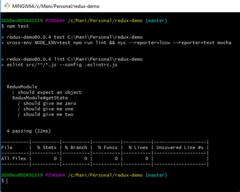 javascript nyc coverage reports empty with babel mocha