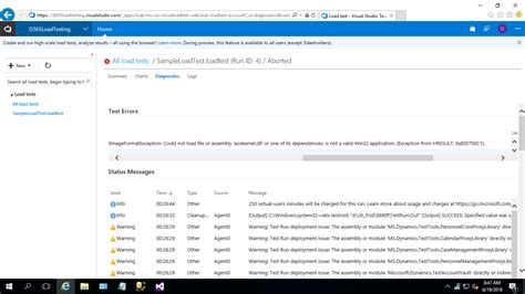 performance sdk could not load file or assembly
