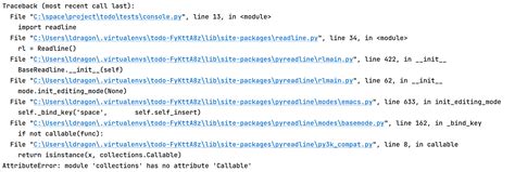 【bug 记录】attributeerror module ‘collections‘ has no attribute