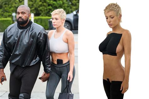 Esposa De Kanye West Bianca Censori Usa Apenas Fita Corporal Em