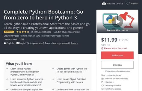10 best python courses classes and certifications online venture lessons