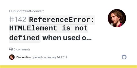 `referenceerror htmlelement is not defined` when used on the server