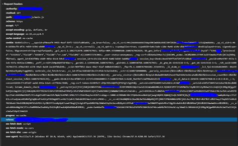 python is it possible to dump the cookes in the request headers using