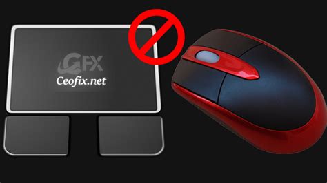 automatically disable touchpad when mouse is connected in pc