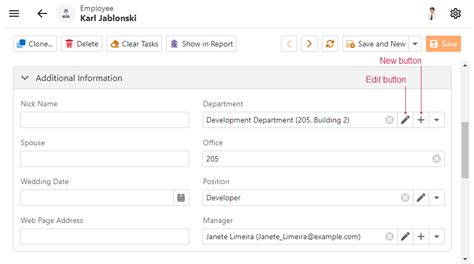 manage button visibility in a blazor lookup property editor