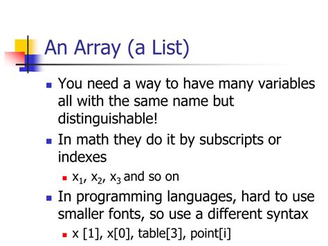 ppt arrays lists in python powerpoint presentation