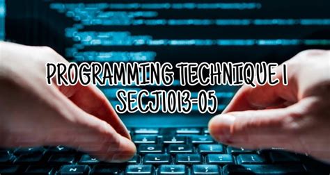 programming technique 1 myeportfolio utm