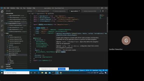 angular routing youtube