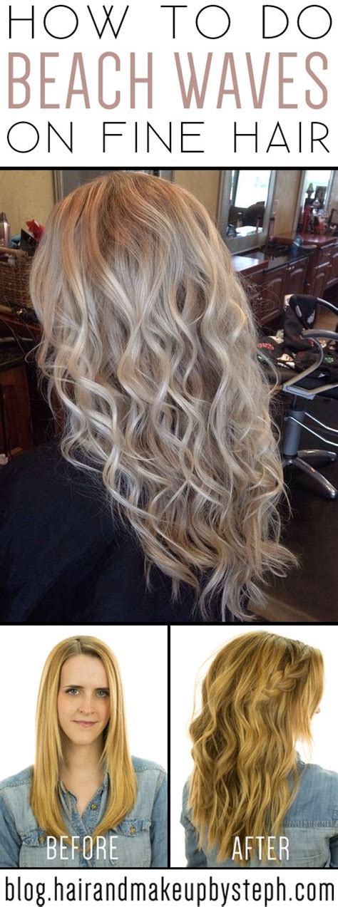 4 Beach Waves For Fine Hair 38 Hairstyles For Thin Hair To Add…