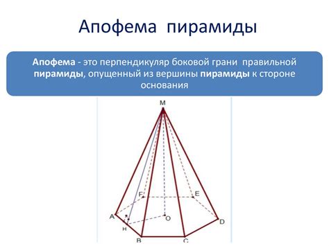 Понятие пирамиды и ее элементов Правильная пирамида Online Presentation