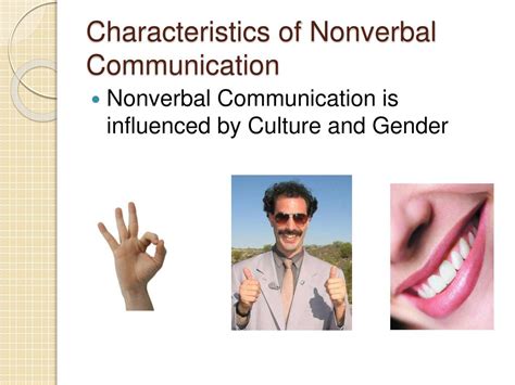 Ppt Nonverbal Communication Powerpoint Presentation Free Download