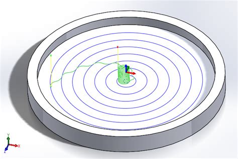 automatic spiral toolpath behavior for 2d contour pocket autodesk