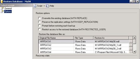 how to sap restore mssql 2008 r2 database ~ how to sap