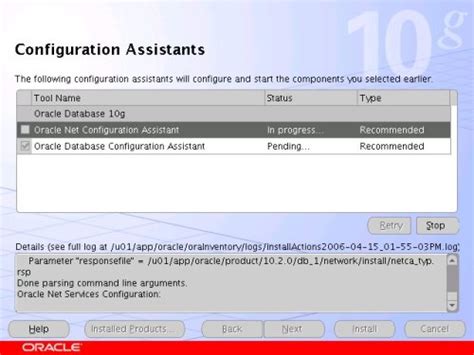 oracle base oracle 10g rac on linux using vmware server