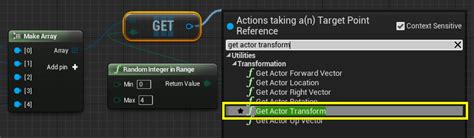 working with arrays unreal engine 4 27 documentation