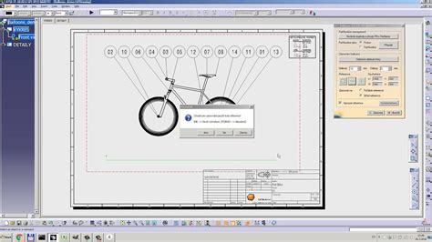 catia v5 macro drawing balloons align youtube