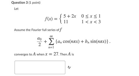 solved question 1 1 point assume cn n 0 1 2 are