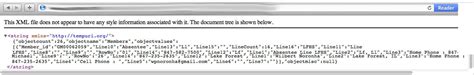 webservice returning json embeded in xml
