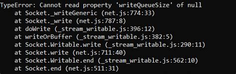 this handle becomes null in net js of node 8