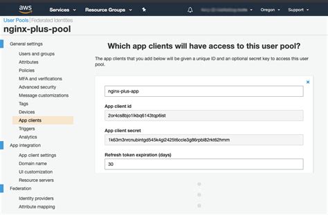 single sign on with amazon cognito nginx plus