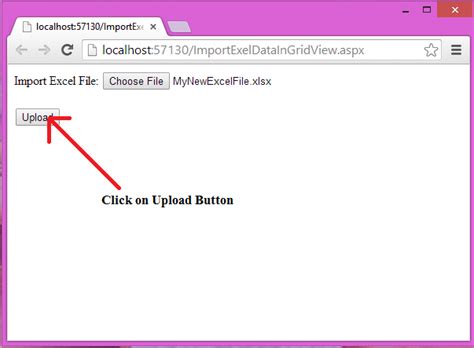 read excel sheet data and bind with asp gridview