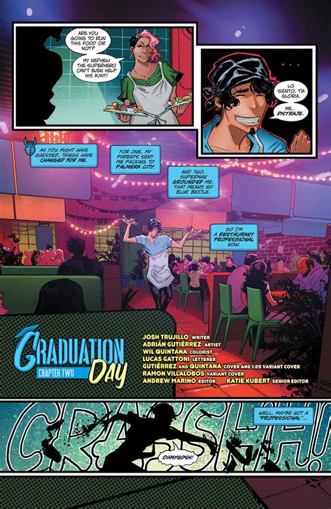 Preview Blue Beetle Graduation Day 2 — Major Spoilers — Comic Book