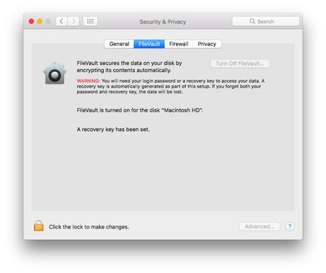 how and why to use filevault disk encryption on mac