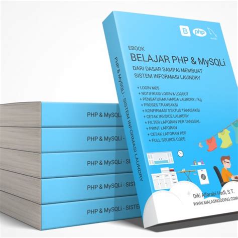 jual belajar php and mysqli dari dasar sampai membuat sistem informasi