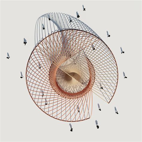 Catenary Structure Pavilion Rhino Grasshopper Urban Design Diagram