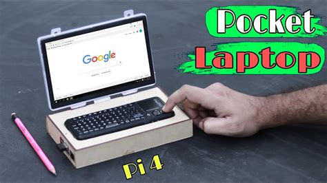 how to make pocket laptop at home raspberry pi 4 project piday