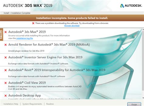 solved 3ds max 2019 error when installing autodesk community