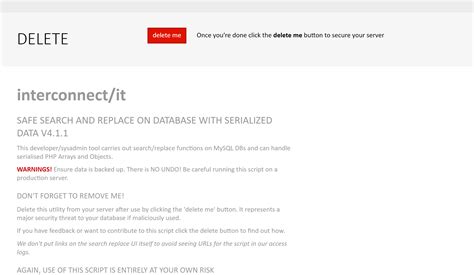 how to search and replace in a wordpress database gridpane