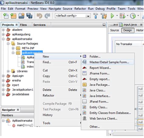 aplikasi java netbeans aplikasi transaksi bank sharing