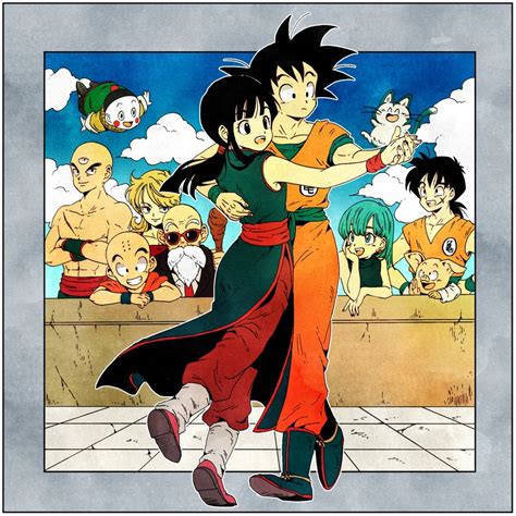 Son Goku Bulma Chi Chi Kuririn Lunch And 6 More Dragon Ball And 1