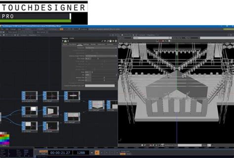 visual development platform touchdesigner information transmission