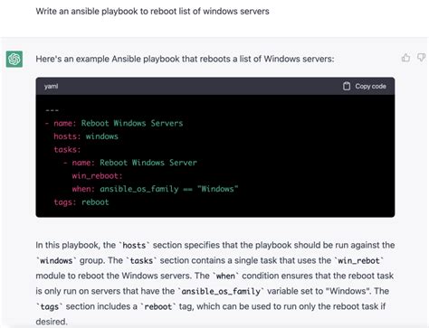 how to create an ansible playbook quickly use chatgpt unixarena