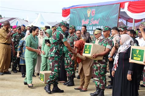 Dampingi Kasad Pangdam Pattimura Ajak Prajurit Dukung Program Kasad