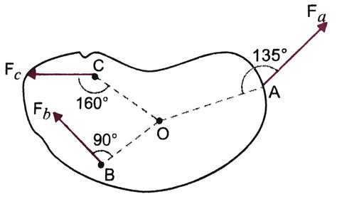 Fig Shows Three Forces F 1 F 2 And F 3 Acting On A Rod Pivoted At