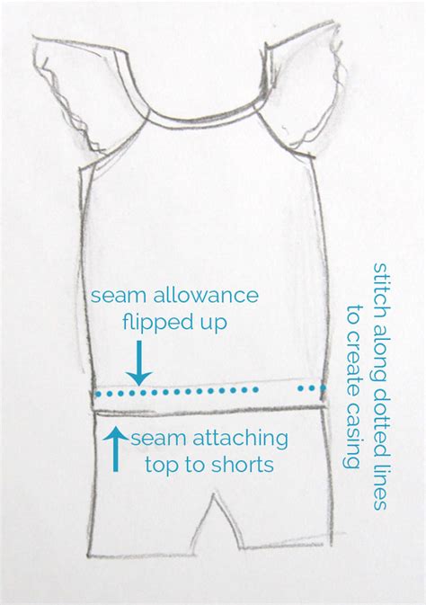free pattern for girls flutter sleeve romper and sewing tutorial