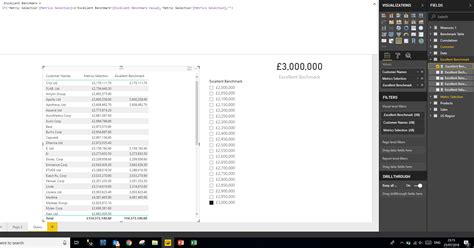 power bi benchmarking using if statement s power bi