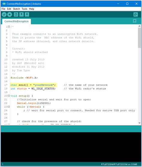ameba arduino [rtl8722csm] [rtl8722dm] connect to wifi realtek iot