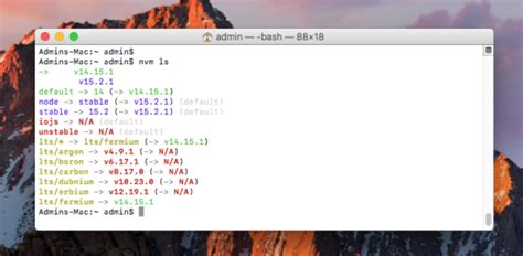 how to install nvm on macos with homebrew tecadmin