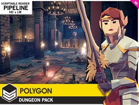 polygon dungeons low poly 3d art by synty 3d dungeons unity asset